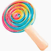 Intex Rainbow Lollipop Float - Fantasy Pools